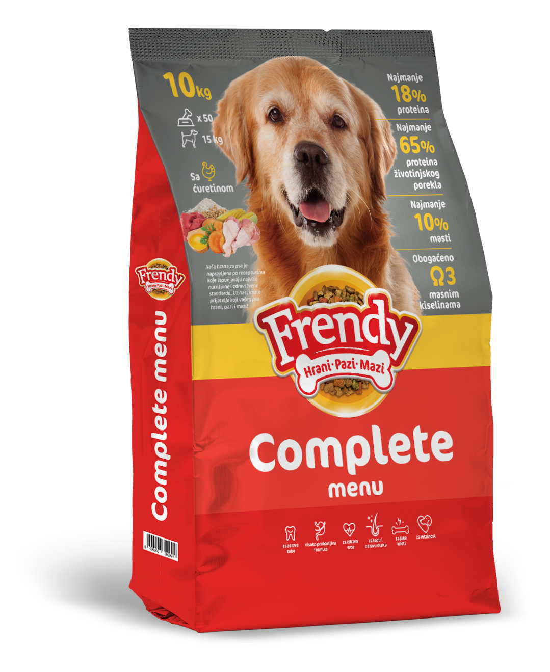 Frendy Complete Menu 10kg - Romulanii